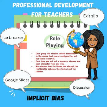 Professional Development For Teachers Implicit Bias By Ms Baileys Classroom