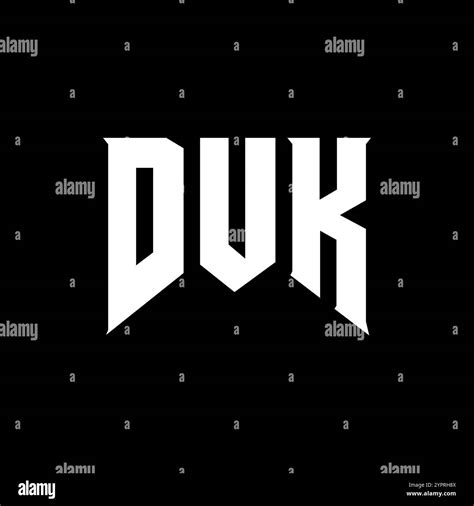 Duk Letter Logo Design For Technology Company Duk Logo Design Black