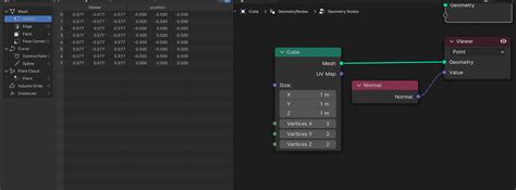 3d View Showdebug Normals From An Object Info Node Use Those