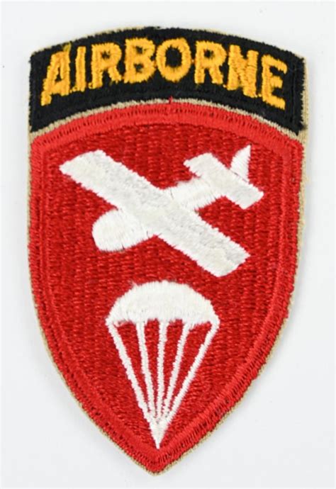 Worldwarcollectibles Us Ww2 Airborne Command Paratrooper Shoulder Patch