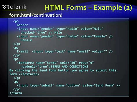 Html Tables And Forms Ppt Html Tables And Forms Ppt