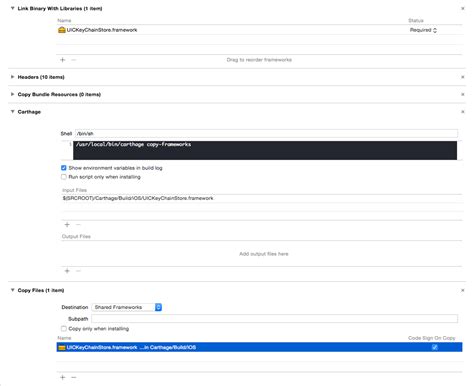 Ios Issue With Nested Framework For Watchkit Extension Stack Overflow