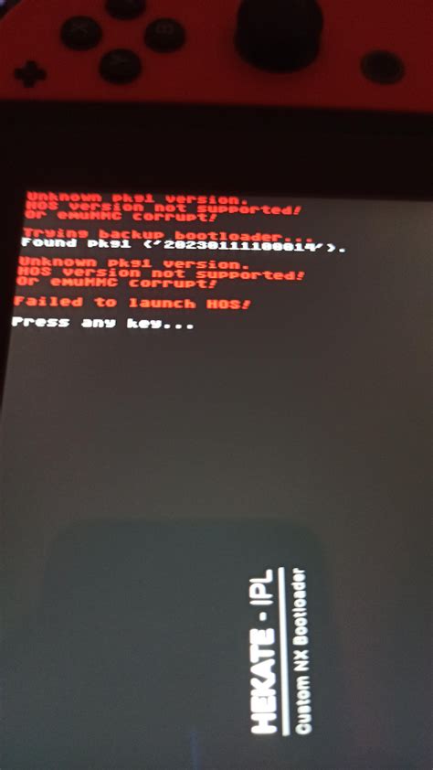 Having Problems Booting Into Atmosphere After Updating Cfw Rswitchpirates