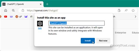 Need Ai Heres How To Install Chatgpt As An App On Your Windows Pc Now