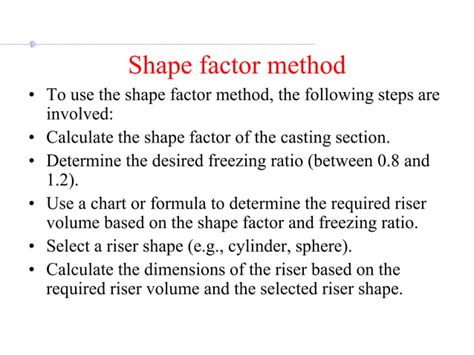 UNIT2 Risersdesigncalculationcasting Ppt