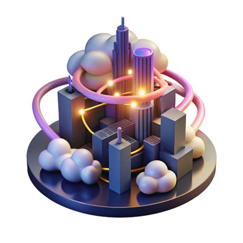Smart City Networked Urban Infrastructure And Cloud Computing 55922778 Png