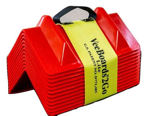 Vb2go Lite Stacking Veeboards® Ratchet Strap Protectors 12 Pack