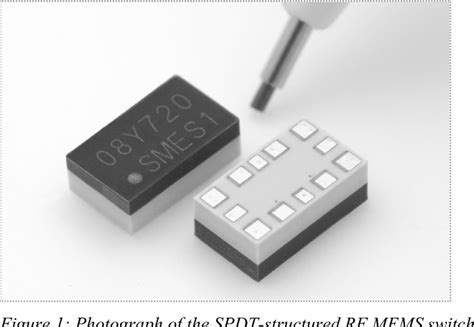 figure 1 from development of spdt structured rf mems switch semantic
