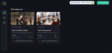 GitHub HarshDev CrowdFunding DApp