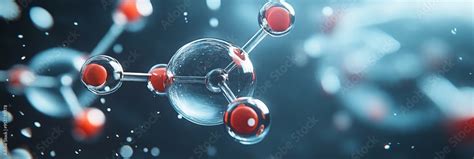This Image Showcases A 3d Representation Of Molecular Bonding Using A Holographic Effect To