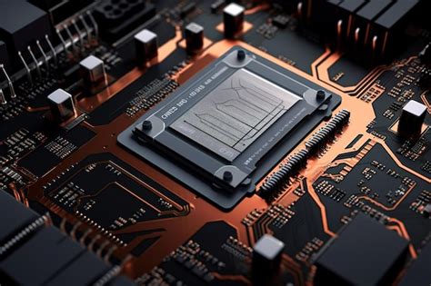 Premium Ai Image Computer Chip