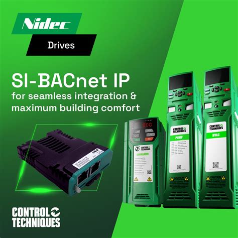 Deborah Martinson On Linkedin Nidec Drives The New Si Bacnet Ip Option Module Provides Enhanced…