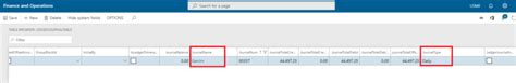 cannot create a record in ledger journal table ledgerjournaltable