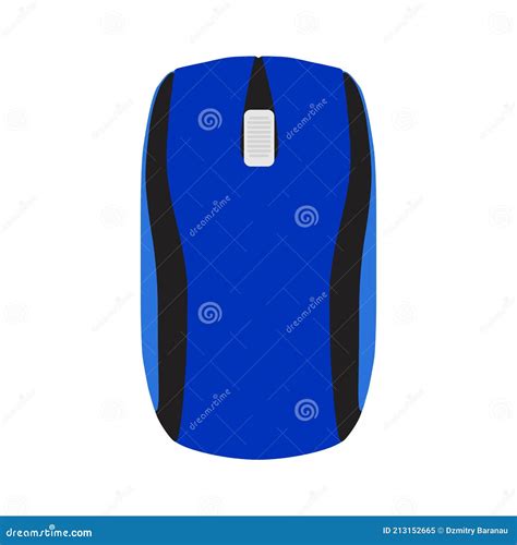 Pc Computer Mouse Vector Illustration Technology With Button Equipment