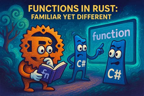 Functions In Rust Familiar Yet Different Chris Woody Woodruff