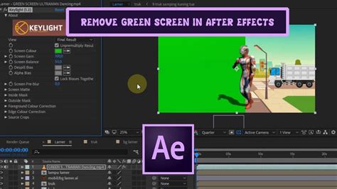 Remove Green Screen In Adobe After Effects Cc Youtube