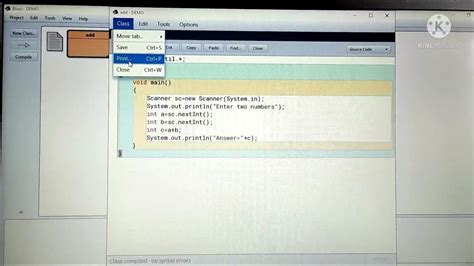 How To Create Pdf From Bluej Creating Pdf From Bluej Youtube