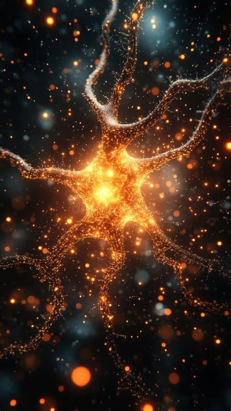 Neural Networks Complex Interconnected Patterns Inspired By Brain Neurons For Ai Branding Stock