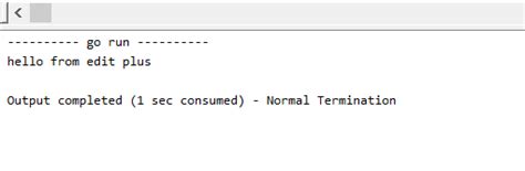 editplus setup for go oak dev