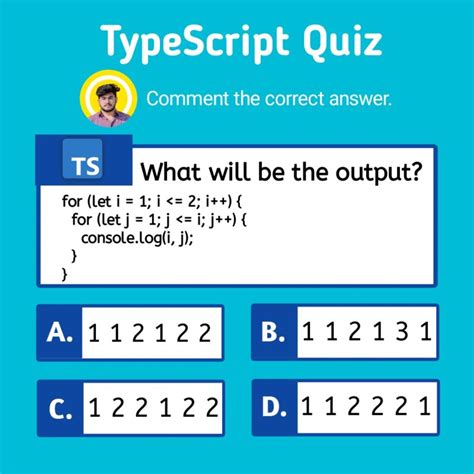 M Khadim Hussain On Linkedin Typescriptquiz Quiz Shortquiz
