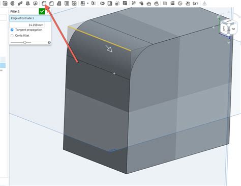 Stupid How Do I Create A Radius On A Square Sketch Corner Onshape
