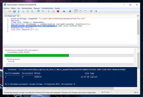 Crear Un Dispositivo Usb Booteable Desde Powershell Operating Systems Scripting Powershell