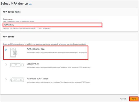 Aws Mfa Multi Factor Authentication How To Use Mfa Device