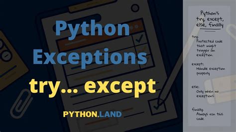 Error Handling In Python Try Except And Finally