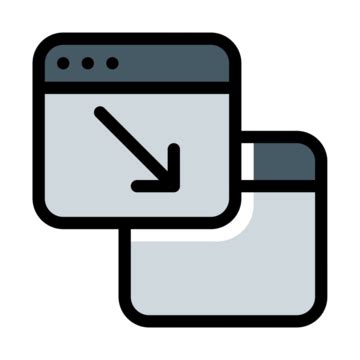 Minimize Window Size Windows Application Tabs Windows Browser PNG And Vector With Transparent