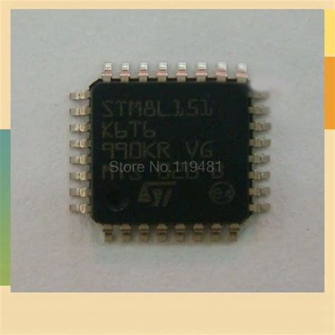 STM8L151K6T6 STM8 STM8L EnergyLite Microcontroller IC 8 Bit 16MHz 32KB 32K X 8 FLASH In