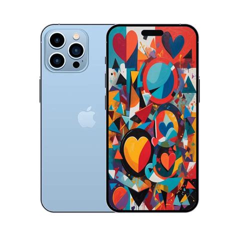 Iphone 16 Modern Art Abstract Shapes Wallpaper Etsy