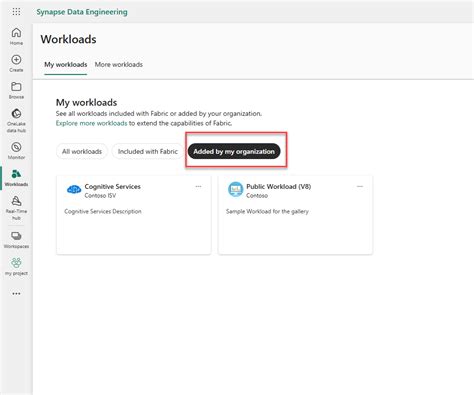 添加 microsoft fabric 工作负载 microsoft fabric microsoft learn