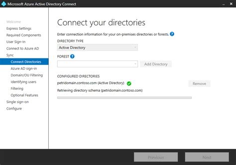 Set Up Azure Active Directory Connect Pass Through Authentication