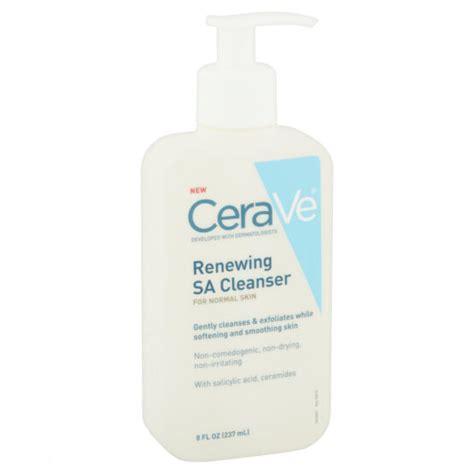 Limpiador Facial Cerave Con Ácido Salicílico Renewing Sa 237 Ml