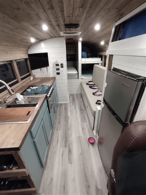 Skoolie Finished Inside Rskoolies