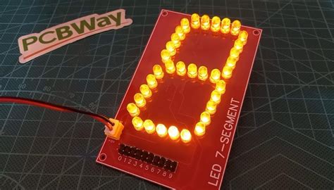 LED Seven Segment Display Without IC Simple Projects