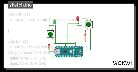 DRUKKNOP Wokwi ESP32 STM32 Arduino Simulator