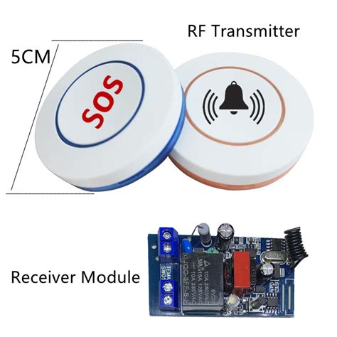 Small Arduino RF Remote Relay Control Light Wall Switch Universal