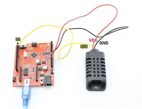 File Temperature Humidity Sensor Hardware Connect Elecrow