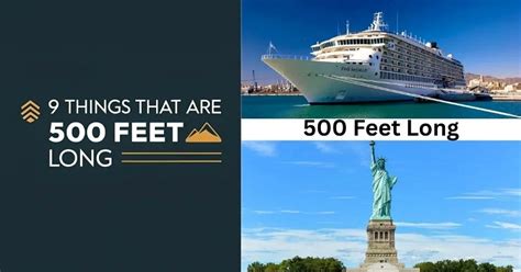 500 Feet Visualized How Far Is 500 Feet Really