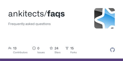 Github Ankitects Faqs Frequently Asked Questions