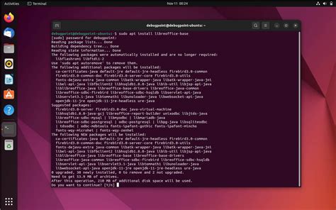 如何在 ubuntu 和其他 linux 下安装 libreoffice base 数据库 linuxstory