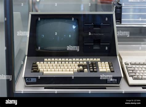 Oslo Norway May 01 2022 Vintage Computer Viking At The Oslo Museum Of Technology Stock