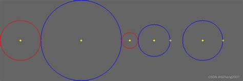 算法编程题目解答 编程算法第一个圆半径为 3 第二个圆半径为 2。让第一个圆保持静止不动 并围绕第一 Csdn博客