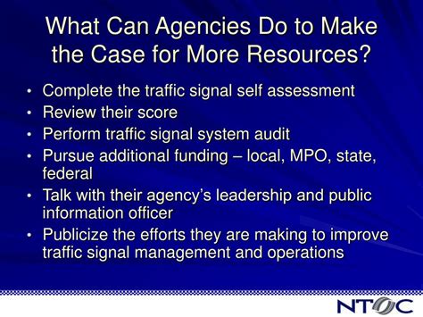 Ppt 2007 National Traffic Signal Report Card Powerpoint Presentation