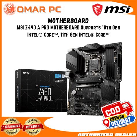 BRANDNEW MOTHERBOARD MSI Z A PRO MOTHERBOARD Lazada PH