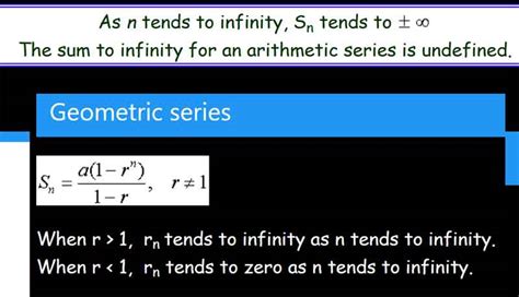 Infinite Series Formula