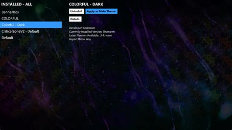 COLORFUL Bigbox Theme Page 14 Big Box Custom Themes LaunchBox Community Forums