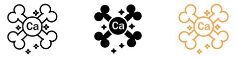 Calcium Ion Molecular Structure For Bone Health And Nutrition Science