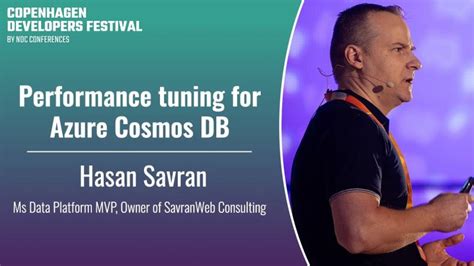 hasan savran on linkedin performance tuning for azure cosmos db